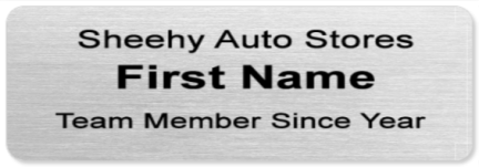Sheehy Name Tags and Badges from NameBadge.com