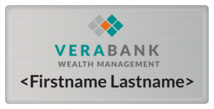 VERABANK Name Tags and Badges from NameBadge.com