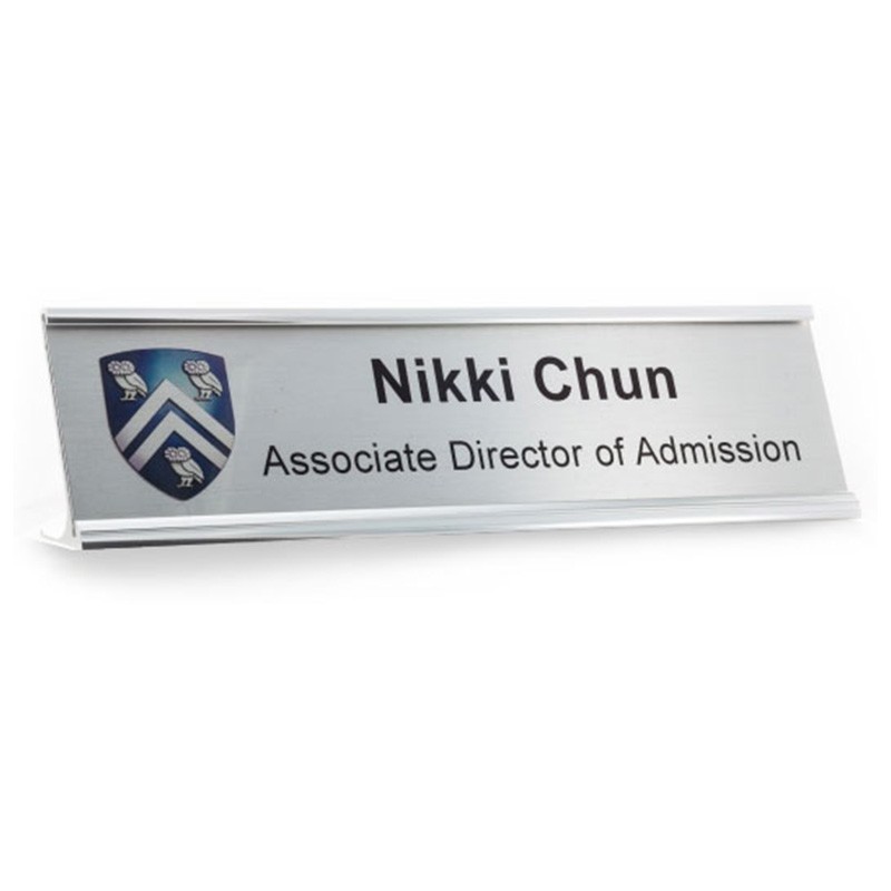 Full Color Name Plates Desk or Wall Design Online