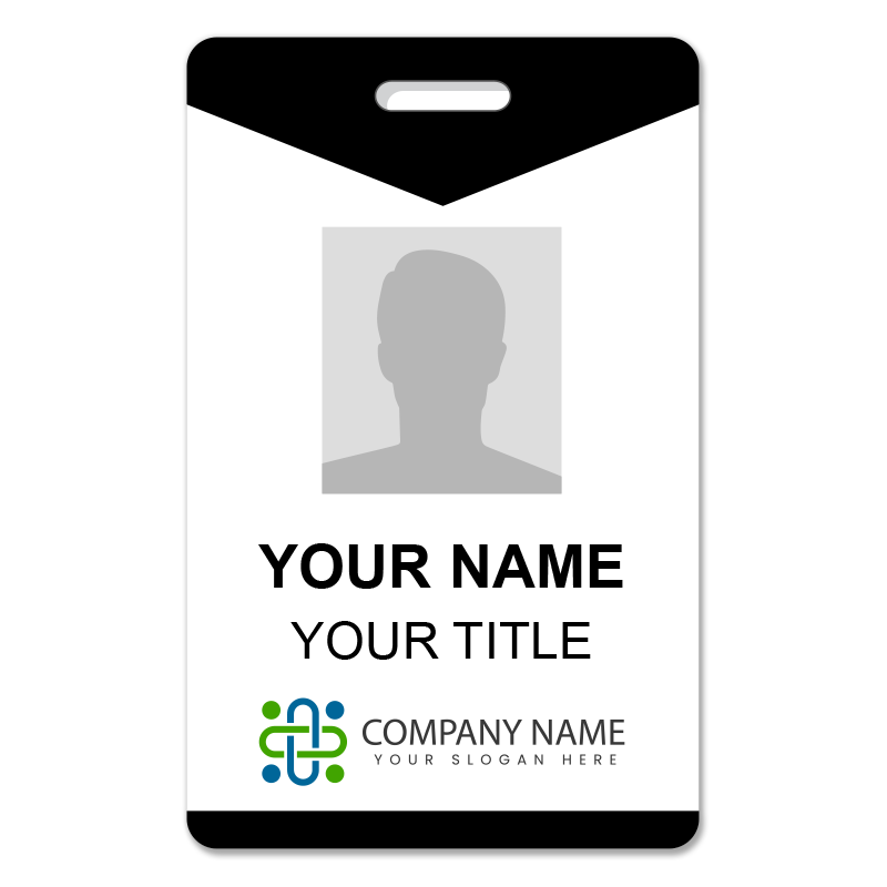 VERTICAL ID CARD- BASIC-DESIGN 12